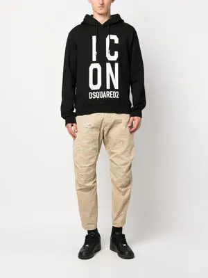 Dsquared2 Distressed Cropped Trousers