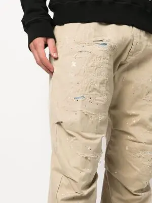Dsquared2 Distressed Cropped Trousers