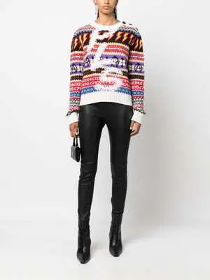 Philosophy Di Lorenzo Serafini Intarsia-knit Jumper