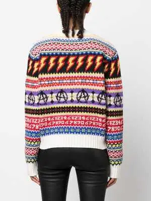 Philosophy Di Lorenzo Serafini Intarsia-knit Jumper