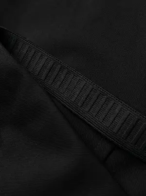 P.a.r.o.s.h Mid-rise Wool-blend Trousers - Black