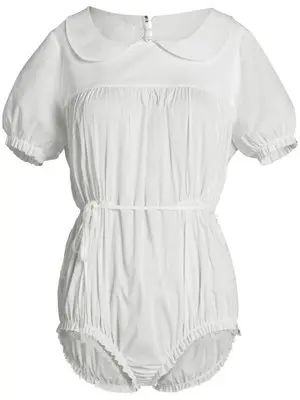 MAISON MARGIELA Four-stitch Cotton Bodysuit