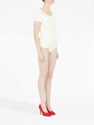 MAISON MARGIELA Four-stitch Cotton Bodysuit