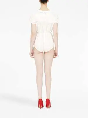 MAISON MARGIELA Four-stitch Cotton Bodysuit