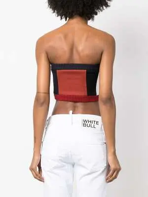 Dsquared2 Colour-block Corset Top