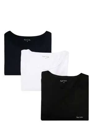 Paul Smith Logo-print Organic Cotton T-shirt - White