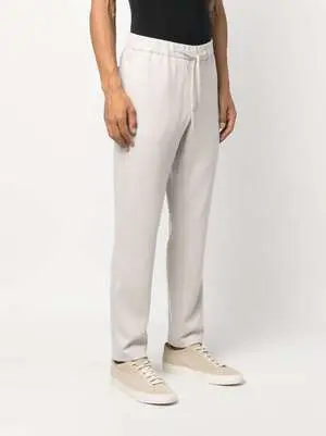 Herno Drawstring Straight-leg Trousers - Neutrals