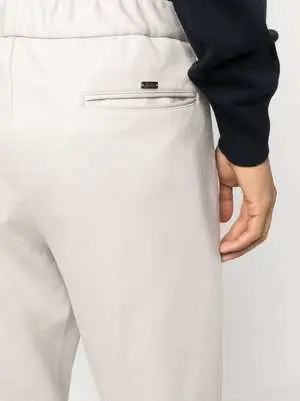 Herno Drawstring Straight-leg Trousers - Neutrals