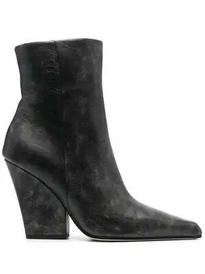 Paris Texas 90mm Pointed-toe Ankle Boots
