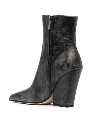 Paris Texas 90mm Pointed-toe Ankle Boots
