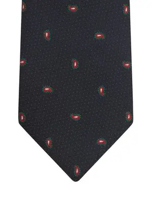Etro Paisley Jacquard Silk Neck Tie