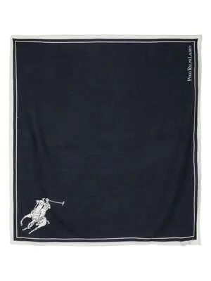 Ralph Lauren Polo Pony Wool Scarf
