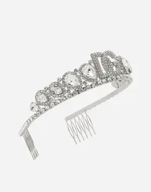 Dolce & Gabbana Diadem With Dg Logo