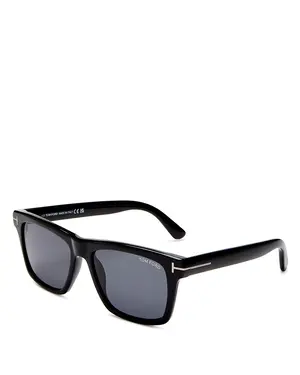 TOM FORD Square Sunglasses - Black/smoke
