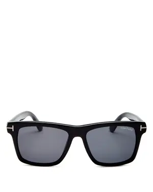 TOM FORD Square Sunglasses - Black/smoke