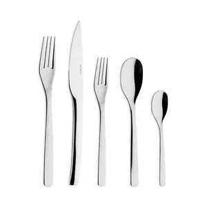 DEGRENNE PARIS Guest Mirror 5-piece Place Setting - Silver