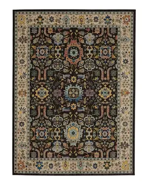 KARASTAN Pandora Enmity Area Rug, 5'3 X 7'10 - Charcoal/grey