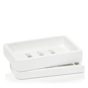 KASSATEX Lacca Soap Dish - White