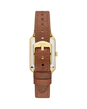 Fossil Raquel Watch, 23mm X 37mm - Gray/brown