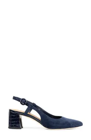 DONALD PLINER Song Slingback Pump - Navy