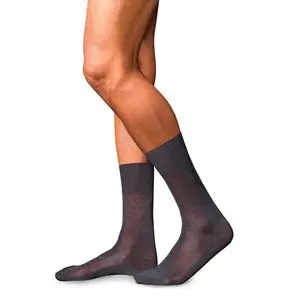 Falke Falke No. 9 Cotton Blend Socks Anthracite Mel