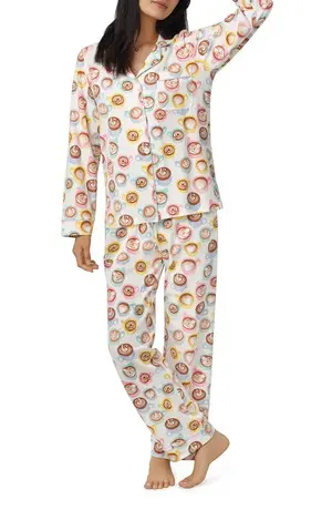 BEDHEAD PAJAMAS Print Jersey Pajamas Lots Of Latte