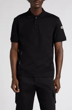 Moncler Cotton Piqué Polo