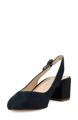Pelle Moda Ulla Slingback Pump - Midnight