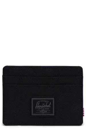 Herschel Supply Co. Charlie Rfid Card Case - Black Tonal