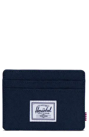 Herschel Supply Co. Charlie Rfid Card Case Navy