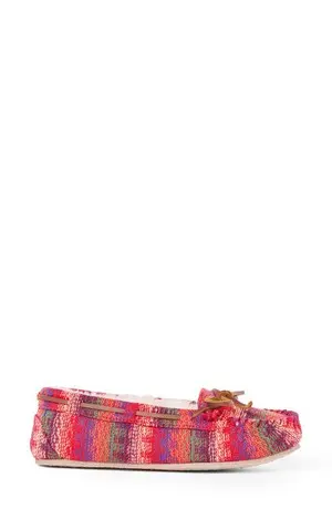 Minnetonka Cally Faux Fur Lined Slipper - Horizon Multi