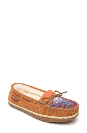 Minnetonka Tilia Slipper - Brown Multi