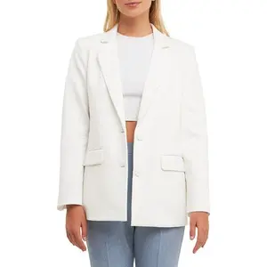 English Factory Straight Hem Blazers For Women