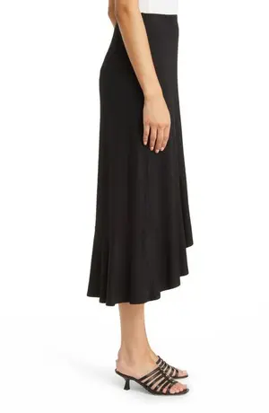 Loveappella Flounce Midi Skirt
