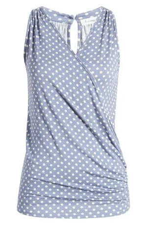 Loveappella Faux Wrap Tank