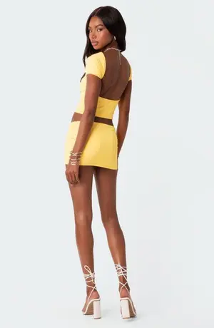 EDIKTED Selma Mini Skirt