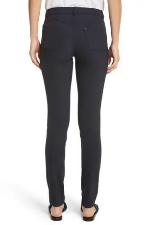Lafayette 148 New York Mercer Acclaimed Stretch Skinny Pants - Ink
