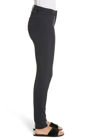 Lafayette 148 New York Mercer Acclaimed Stretch Skinny Pants - Ink