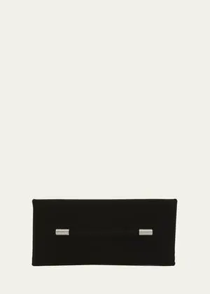 TOM FORD TOM FORD Ava Velvet Clutch - 1n001 Black