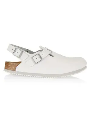 BIRKENSTOCK Men's Tokio Professional Super Grip Clogs - White  - White