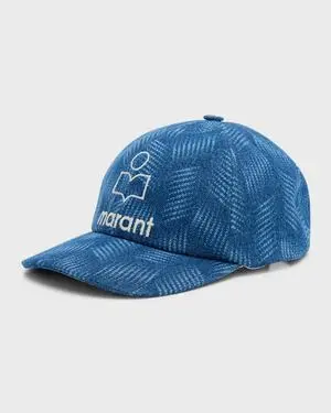 Isabel Marant Tyron Baseball Cap - Blue
