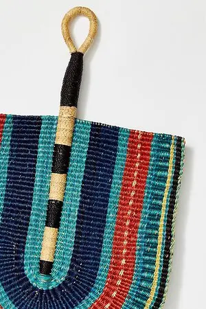 ALL ACROSS AFRICA Handwoven Desert Fan