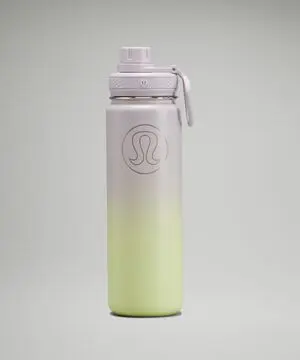 Lululemon Back To Life Sport Bottle 24oz Faint Lavender/faded Zap