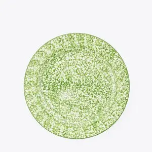 Tory Burch Spongeware Dinner Plate, Set Of 2 Green/sponge