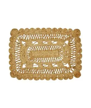Tory Burch Rectangle Jute Placemat, Set Of 4