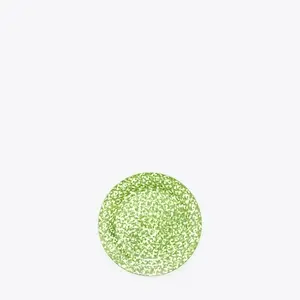 Tory Burch Spongeware Canape Plate, Set Of 6 - Green/sponge Print