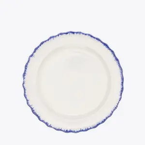 Tory Burch Oiseau Dinner Plate, Set Of 2 - White/blue