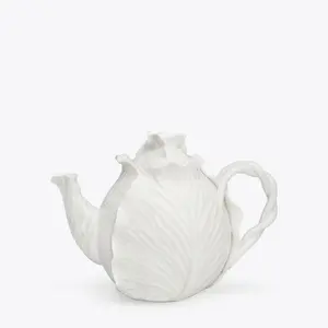 Tory Burch Lettuce Ware Teapot - White