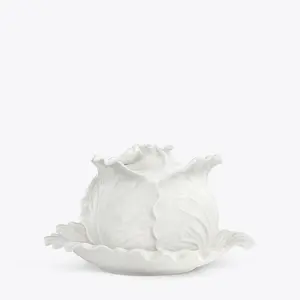 Tory Burch Lettuce Ware Tureen - White