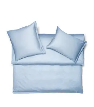 SCHLOSSBERG Noblesse Super King Fitted Sheet - Blue